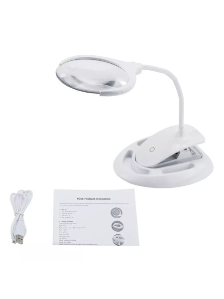 Светильник с лупой Table Magnifier 9006 купить на OZON по низкой цене ...