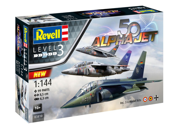 Модель для сборки Revell 50th Anniversary "Alpha Jet", набор для сборки ...