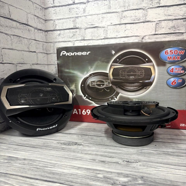 Колонки для автомобиля Pioneer.OK TS-A1695 / коаксиальная акустика 16 см. (6 дюймов) / комплект ...
