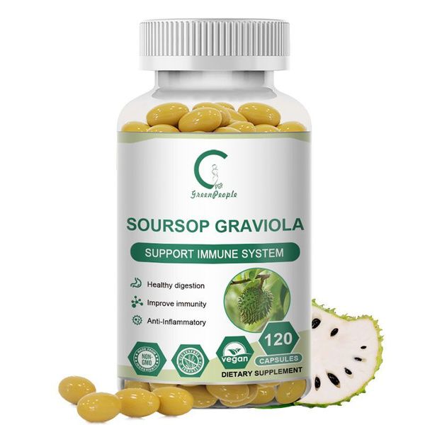 Характеристики Капсулы GPGP Greenpeople Pure Soursop Graviola Extract ...