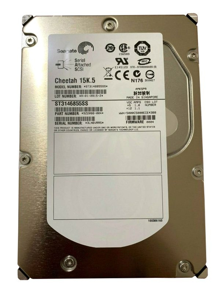 Жесткий диск Seagate ST3146855SS 146Gb SAS 3,5" HDD HDD 146 ГБ Внутренний жесткий диск Seagate ...