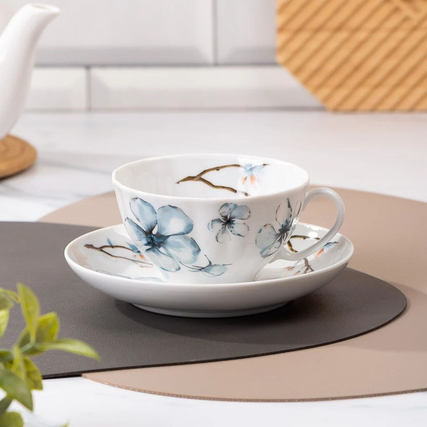 Чайная пара DANIKS, на 1 перс. купить c доставкой на OZON по низкой цене (1823573822)