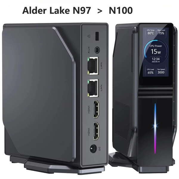 Мини-ПК NNIn7KYa (Intel N97, RAM 16 ГБ, SSD 1024 ГБ, Intel UHD Graphics ...