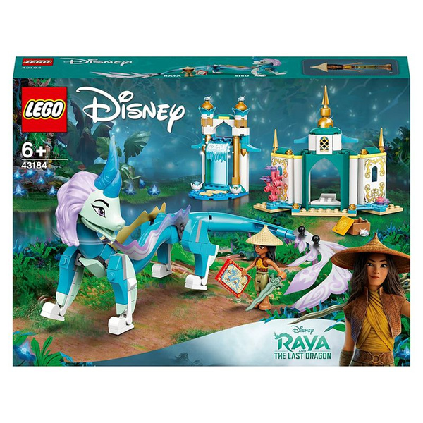 LEGO 43184 Disney Raya and The Last Sisu Dragon Building Toy / Детская ...
