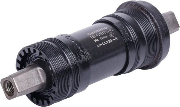 Каретка Shimano BB-UN101, 68x123 мм, под защиту цепи, б/болтов ...