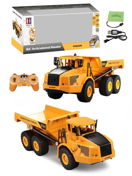 Радиоуправляемый самосвал Double Eagle Volvo 1:26 2.4G RTR E581-003 купить на OZON по низкой ...