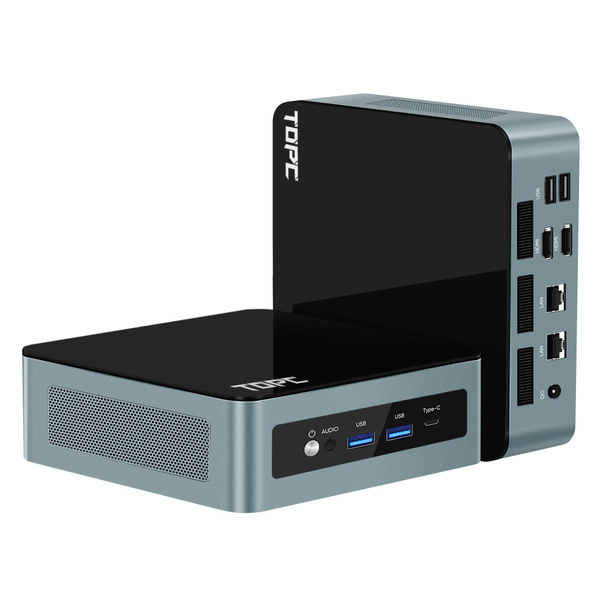 TOPTON Мини-ПК D15-ES (AMD Ryzen 7 6800H, RAM 16 ГБ, SSD 256 ГБ, AMD Radeon, Windows 11 Pro ...