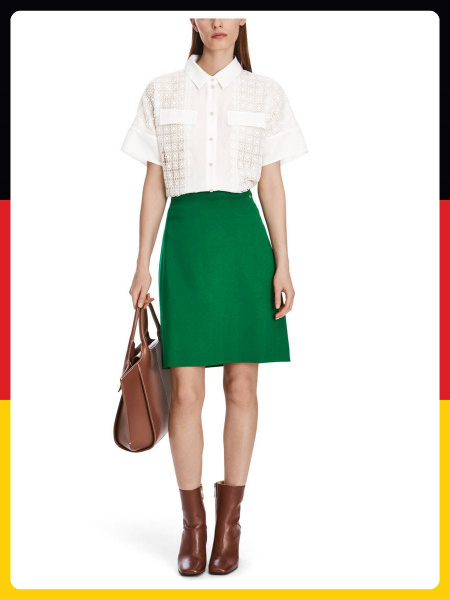 Юбка Женский Marc Cain зеленый размер 52 На любой сезон купить C доставкой на Ozon по низкой