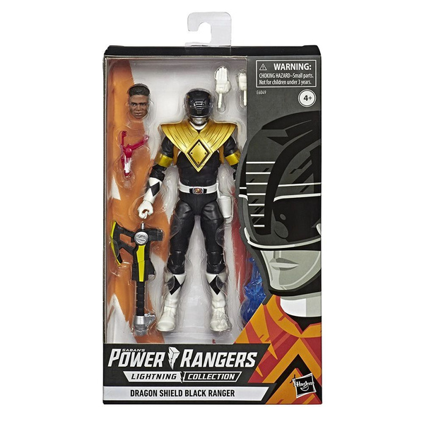 Фигурка Power Rangers Lightning Collection Dragon Shield Black Ranger ...