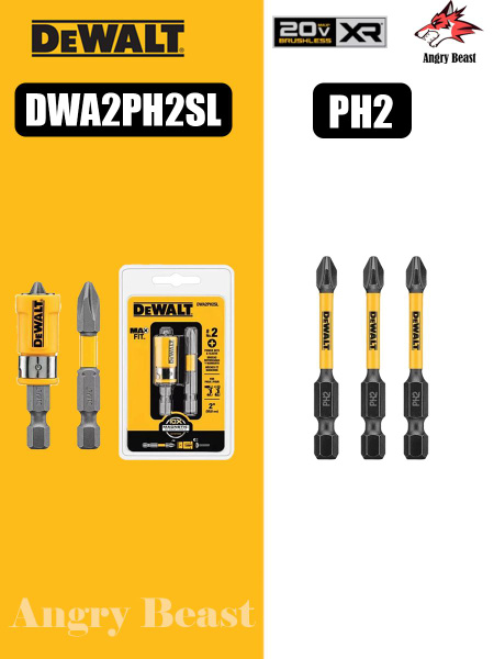 Dewalt DWA2PH2SL+ PH2 Ударопрочная головка*3 купить на OZON по низкой ...