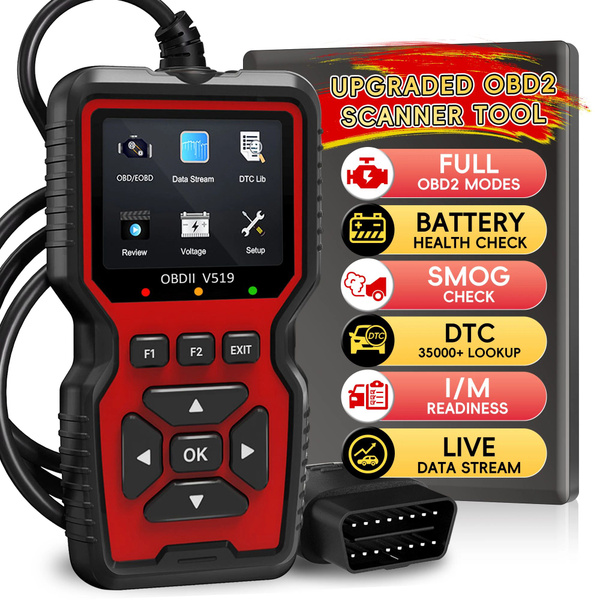 Диагностический инструмент сканера OBD2, улучшенный считыватель кода ...