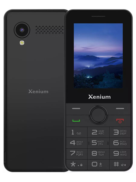 Мобильный телефон Xenium X240 Black купить на OZON по низкой цене (1926423620)