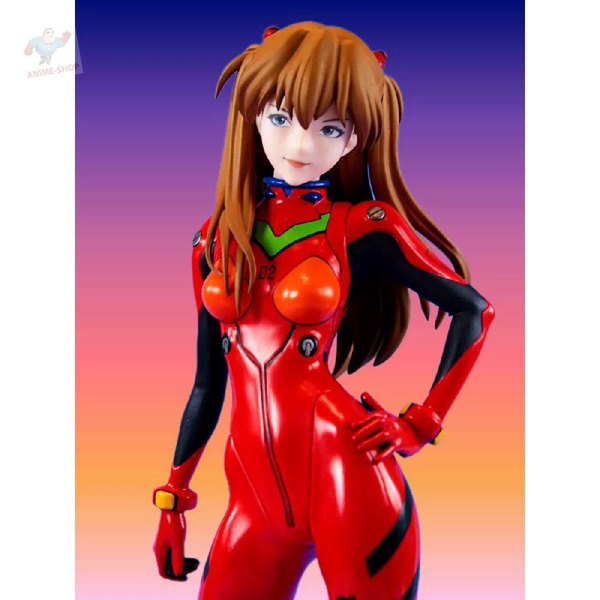 Фигурка Аска Лэнгли Сорью из Аниме Евангелион EVA 23cm купить на OZON по низкой цене (1928331762)