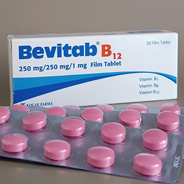 Bevitab B12 - витамины группы В, 30 таблеток, Турция купить на OZON по ...