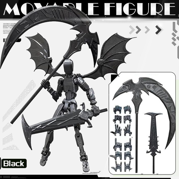 игрушки, 3D-печать demon reaper dummy lucky 13 morphing doll Фигурка ...