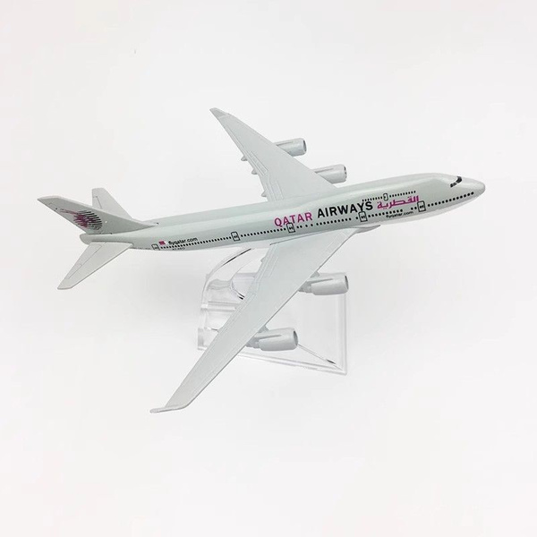 Модель самолета Alloy 16CM Qatar Airways Boeing 747 купить на OZON по низкой цене (1944777753)