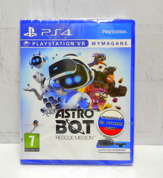 Astro Bot Rescue Mission VR Полностью на русском Видеоигра на диске PS4 купить на OZON по низкой ...