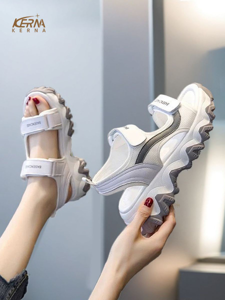 Босоножки Женский KERNA Платформа EVA, Резина, размер 35 Толстая подошва B Лето Китай Липучки ...