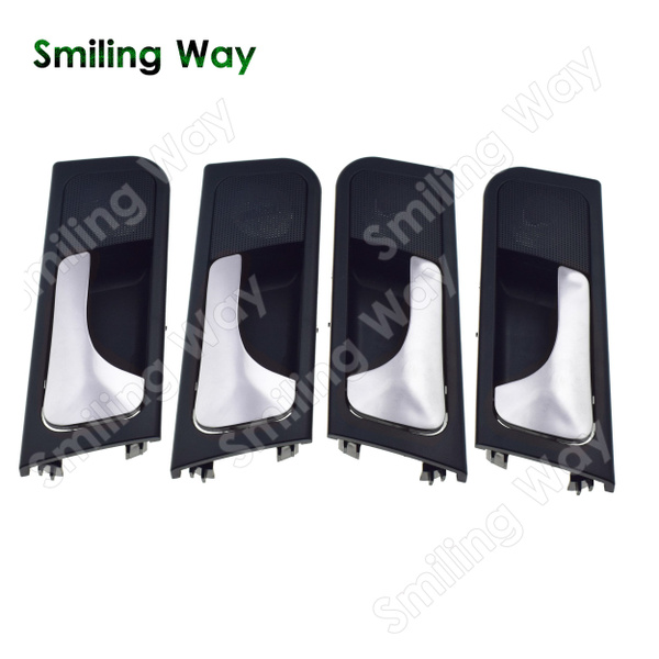 4 шт. Хромированная внутренняя дверная ручка передняя задняя левая ...