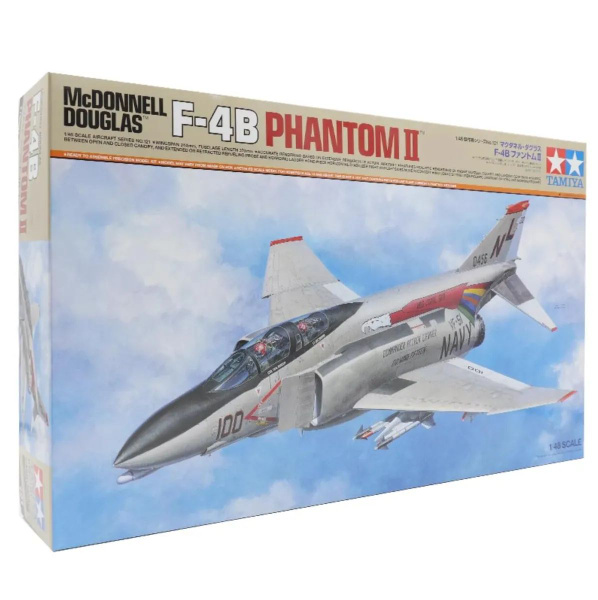 Комплект истребителей американской модели McDonnell Douglas F-4B Phantom II tamiya 61121 купить ...