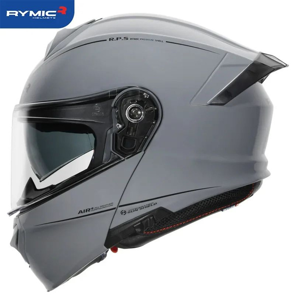 RYMIC HELMET Мотошлем, цвет: серый, размер: XL купить на OZON по низкой цене (1974092258)
