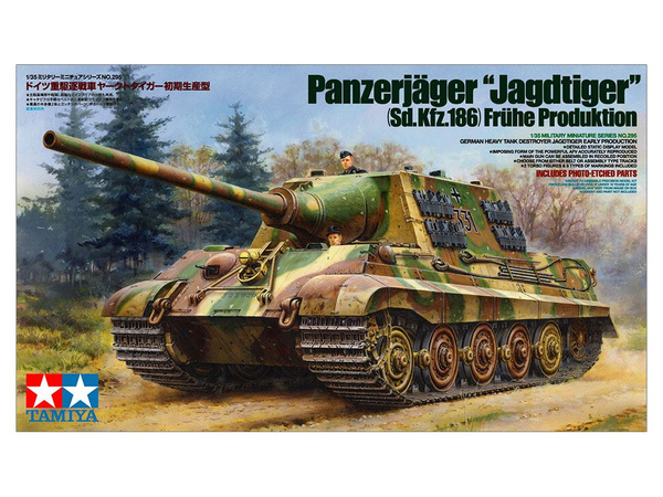 Tamiya Model 35295 1/35 Немецкий тяжелый танковый эсминец JAGDTIGER ...
