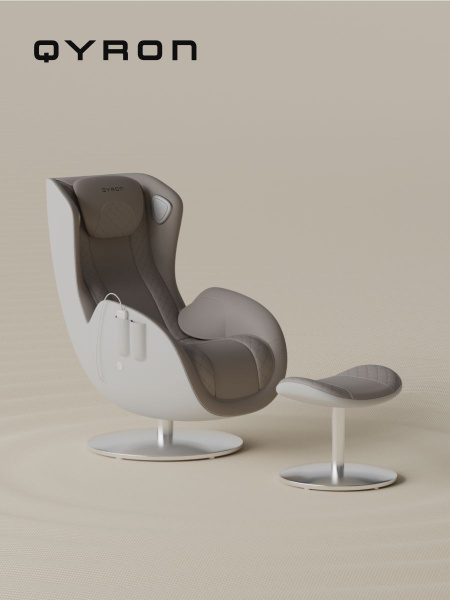 Массажное кресло QYRON MC301 бежевый купить на OZON по низкой цене (1849050036)