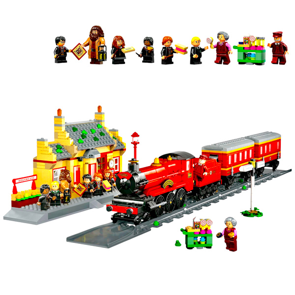 Конструктор Гарри Поттер набор "Поезд Экспресс и Станция" 1074 детали 8 ...