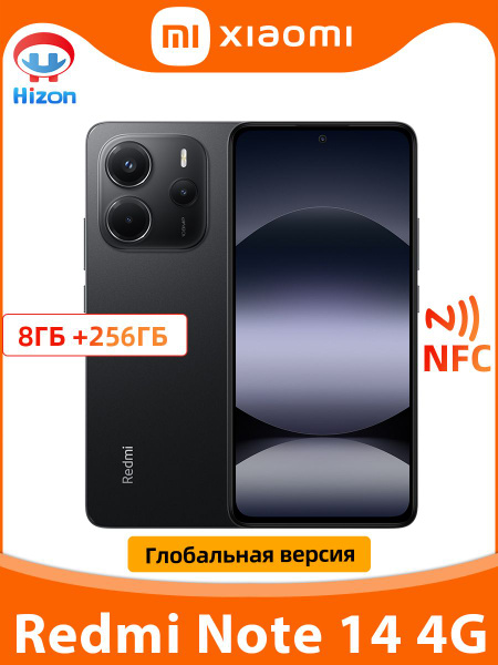 Вопросы и ответы о Xiaomi Смартфон Смартфон Xiaomi Redmi Note 14 с глобальной версией NFC ...