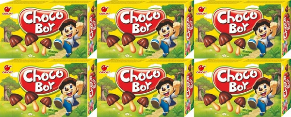 ORION CHOCOBOY Печенье Choco Boy, 45г, 6 уп. купить на OZON по низкой ...