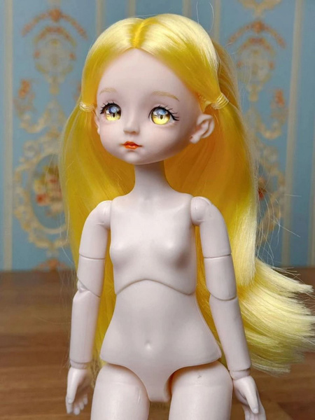 BJD кукла 30 см 1/6 шарнирная коллекционная с ручной росписью и сменным париком модная кукла для ...