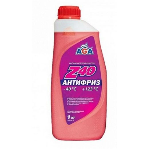 Антифриз aga красный (-40/+123) готовый 1 кг AGA AGA001Z купить на OZON по низкой цене (2027987040)