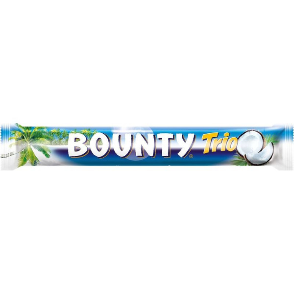 Батончик Bounty Trio шоколадный с нежной мякотью кокоса 82,5г купить на ...