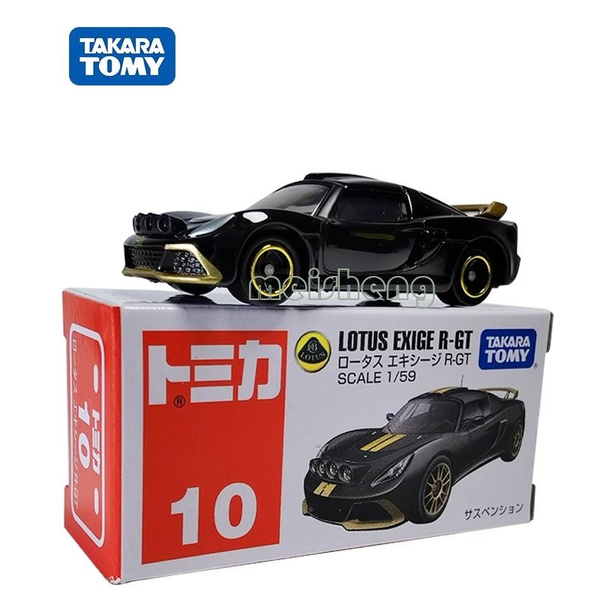 Машинка модель TAKARA TOMY Tomica 1:64 No.10-LOTUS EXIGE R-GT alloy car ...