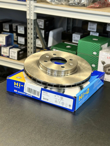 Диск тормозной передний Sangsin Brake SD1110 для Hyundai Solaris / Kia ...
