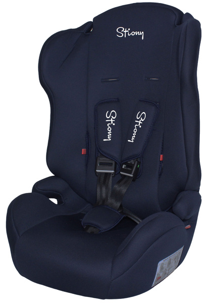 Автокресло 513 без вкладыша "Мони" NEW (темно-синий) Stiony 1-2-3 от 9 ...