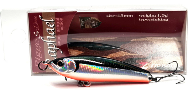 Воблер Стикбейт (StickBait) ZipBaits Rigge Raphael 45S купить c доставкой на OZON по низкой цене ...