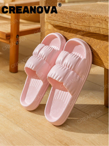 Тапочки Женский CREANOVA, размер 37, 38 розовый На любой сезон купить c доставкой на OZON по ...