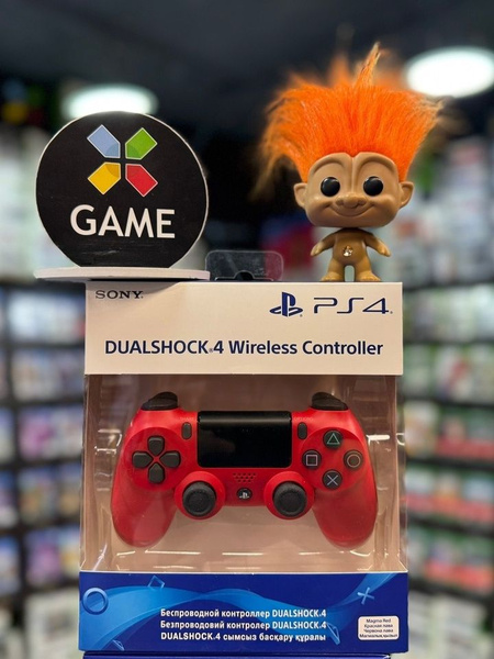 Игровой контроллер Dualshock 4 v.2 Красный (Ростест, Оригинал) купить ...