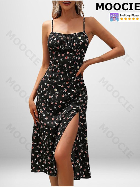 Сарафан Женский MOOCIE черный матовый, размер 52 купить c доставкой на OZON по низкой цене ...