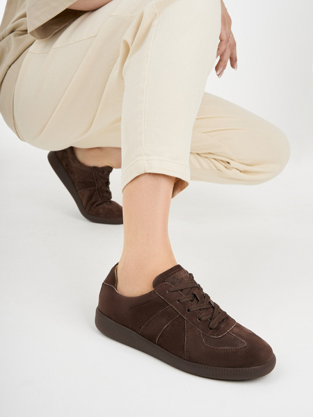 Кеды Женский Covani Нубук Танцы, Легкая атлетика, размер 39 6 На любой сезон Шнурки Россия ...