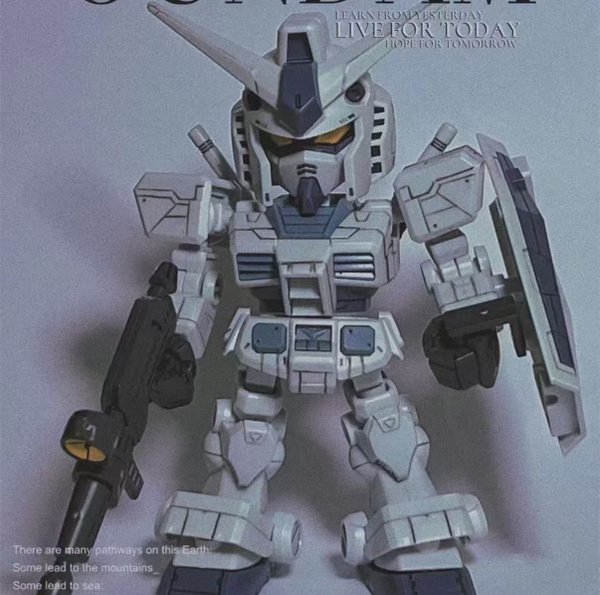 Gundam Base Ограниченная версия SDEX Q BB Warrior RX-78-2 MINI Xiaoyuanzu купить на OZON по ...