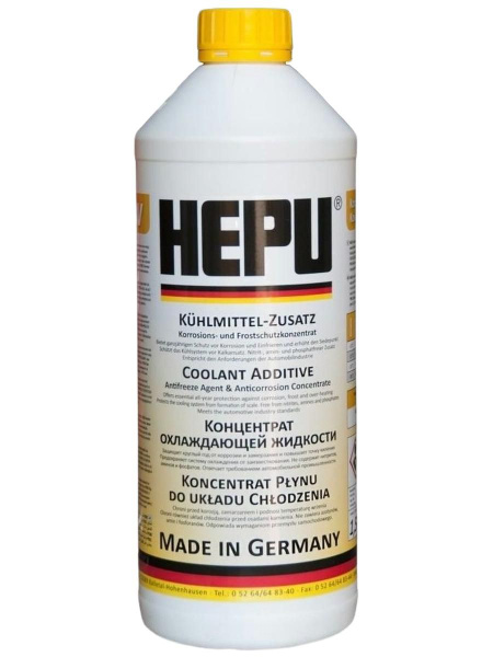 Hepu Антифриз до -40°С, 1.5 л купить на OZON по низкой цене (2523806867)