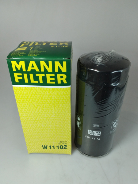 Фильтр маслянный MANN FILTER W11102 IVECO MK DEUTZ-FAHR AGROSTAR DX ...
