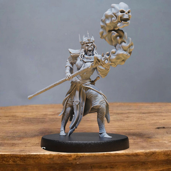 Характеристики Женщина Лич ( Lich Female ) v3 миниатюра для настольных ...