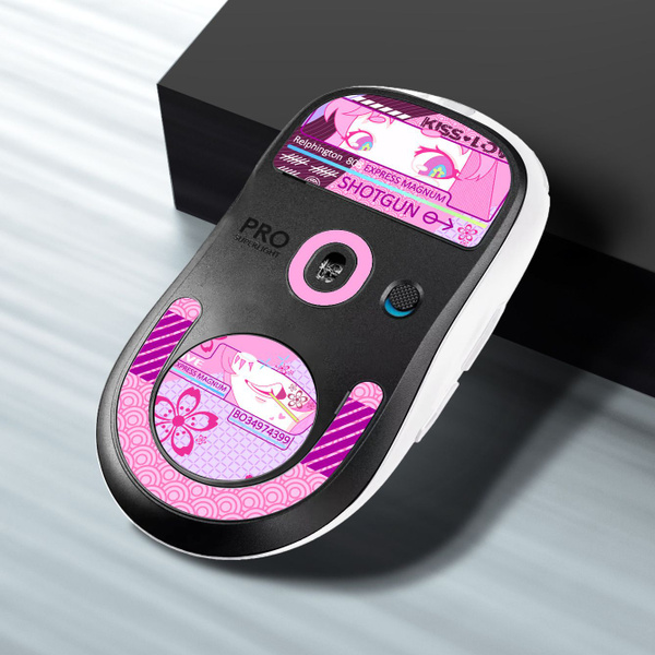 Стеклянные глайды SKYGLIDE GLASS Mouseskates Pink Girl Для Logitech G ...