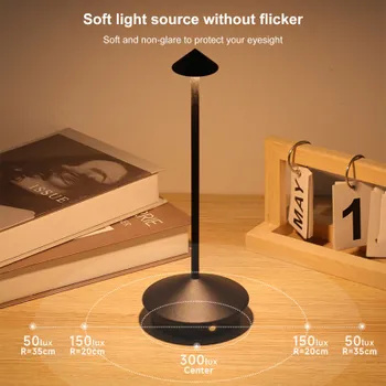 Светодиодный грибной ночник Ресторан Настольная лампа Прикроватный ...