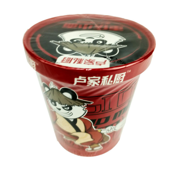 Лапша быстрого приготовления в стакане TENG JIAO JI LA MIAN с острыми ...