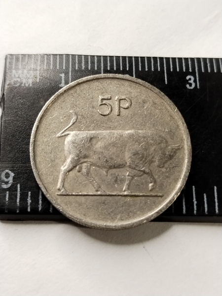 Ирландия 5 пенсов 1978-80. Бычок. Из обращения. - купить в интернет-магазине OZON с быстрой ...