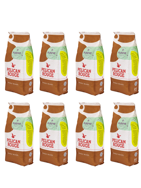 Кофе в зернах PELICAN ROUGE "FLEUVE", набор из 8 шт. по 1 кг - купить с ...